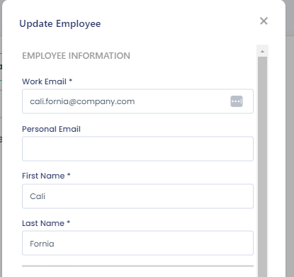 How to Manually Add an Employee – Tangelo